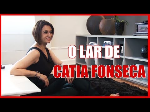 Cátia Fonseca mostra a decoração de seu apartamento