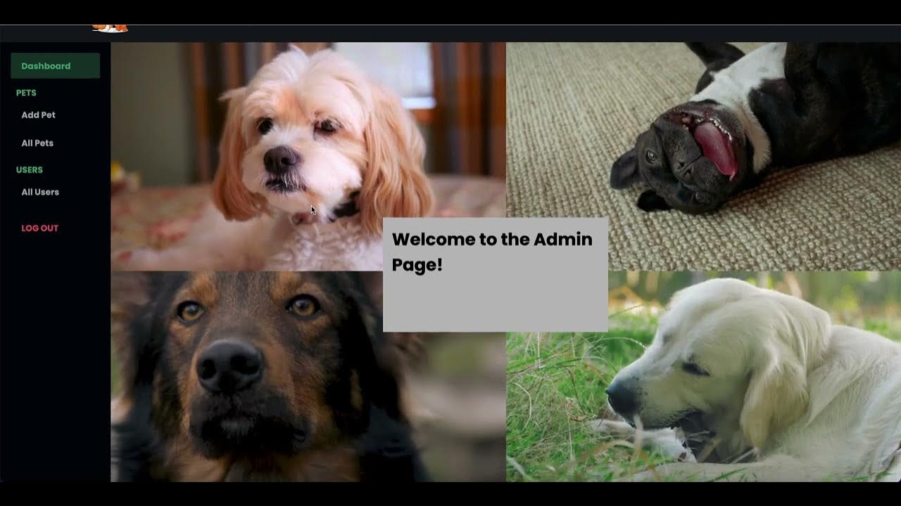 Pet Adoption Project - YouTube