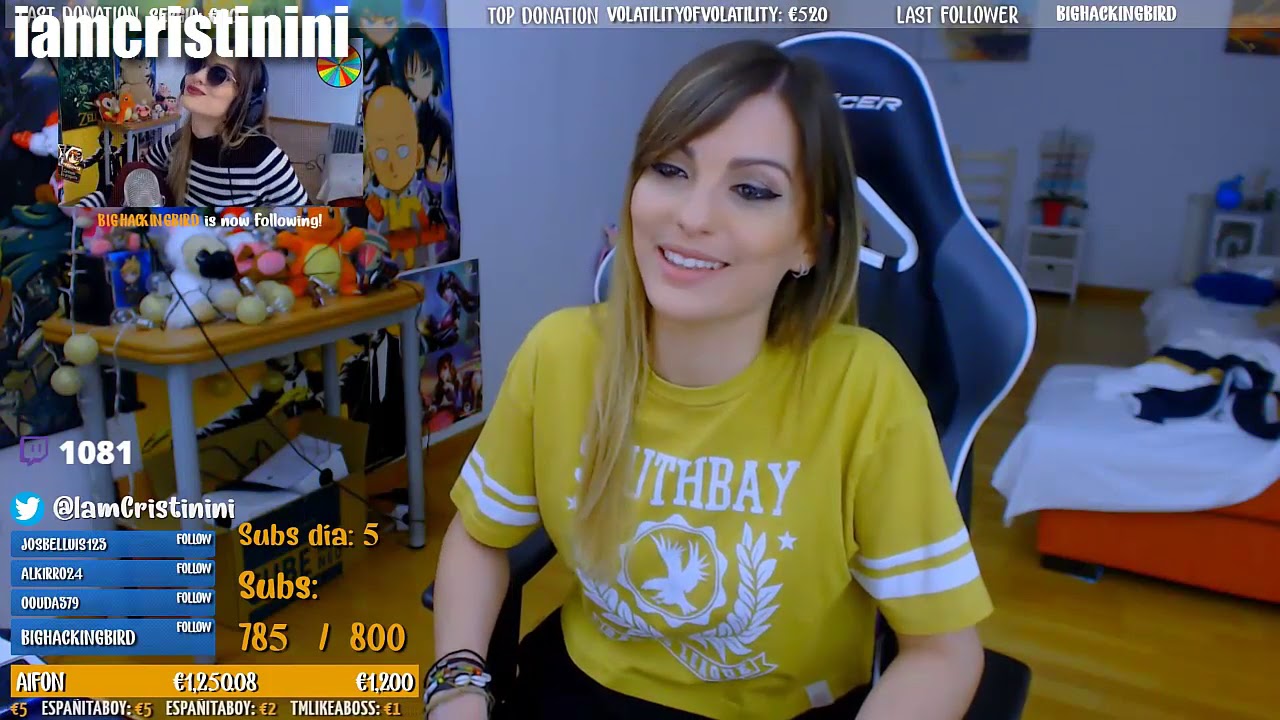 IAMCRISTININI +18 / CLIPS DE TWITCH #4 - YouTube