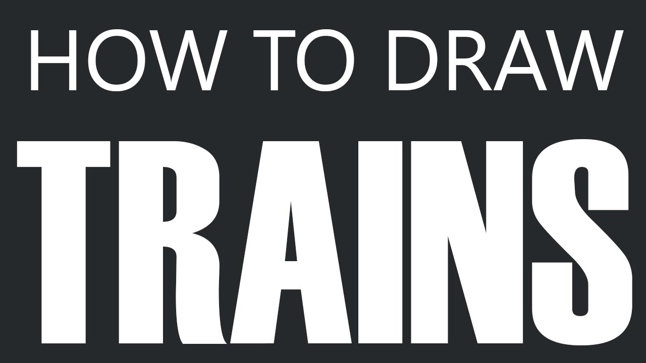 How To Draw A Train - Locomotive Train Drawing (Front Train Section ...
