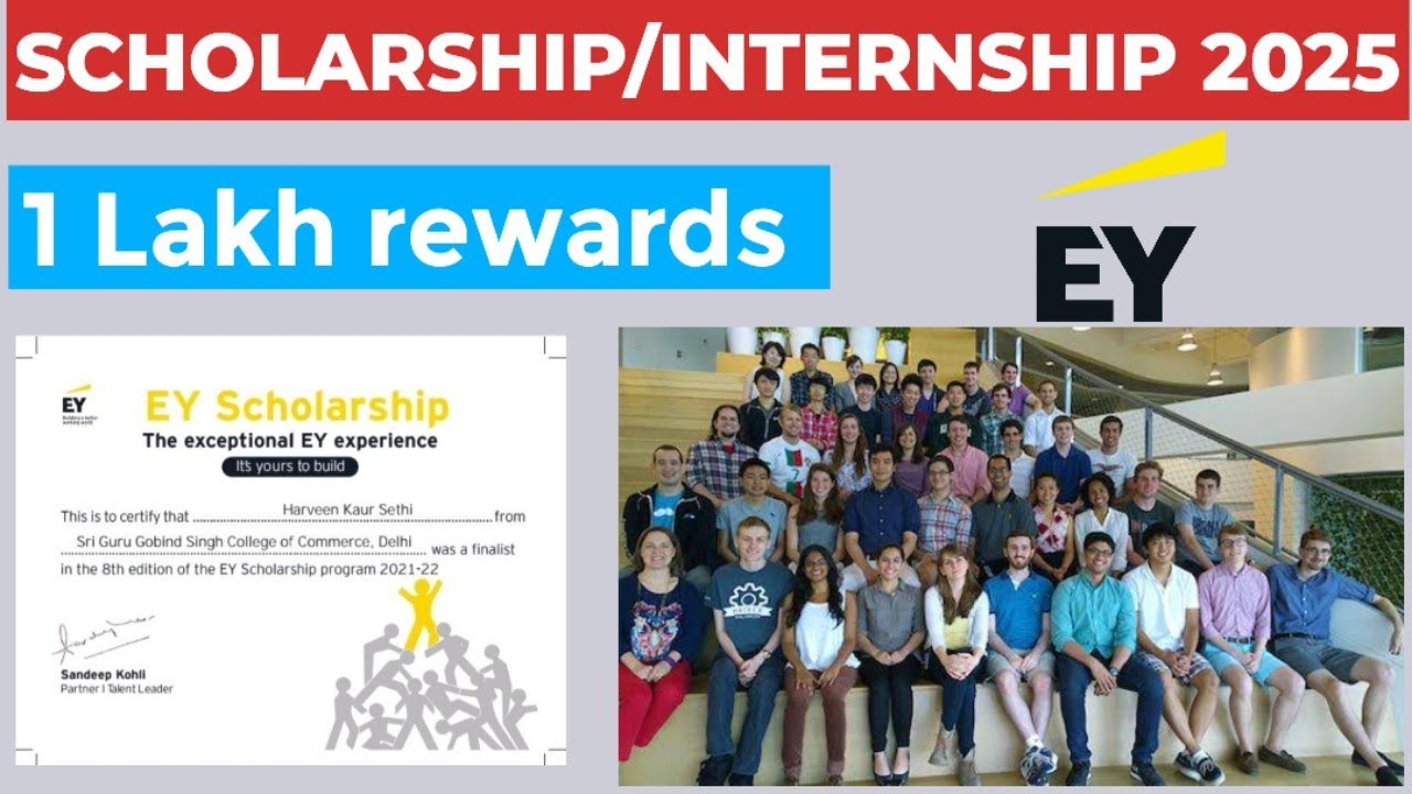 EY Online Internship with Certificate | EY Scholarship program 2025 ...