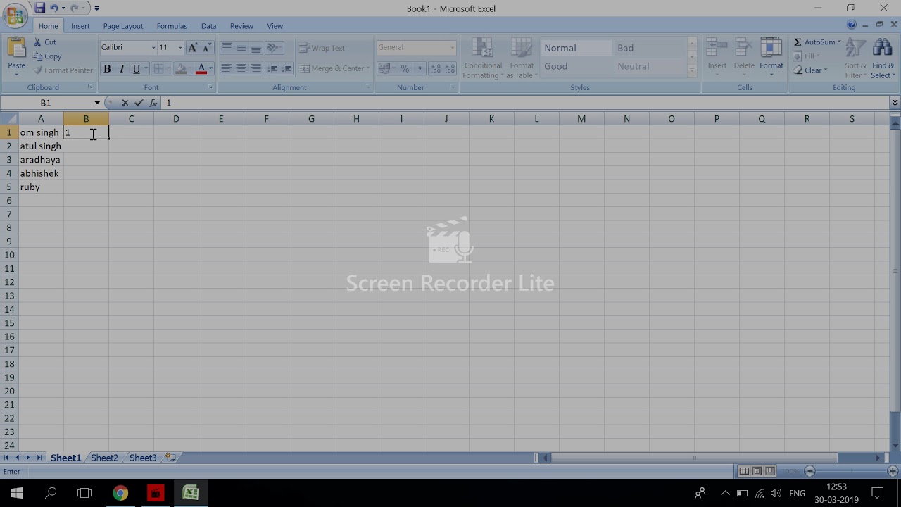 HOW TO WORK ON EXCEL - YouTube