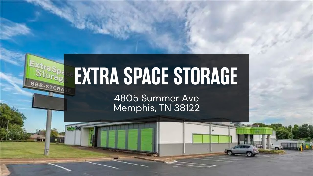 Storage Units in Memphis, TN on Summer Ave | Extra Space Storage - YouTube