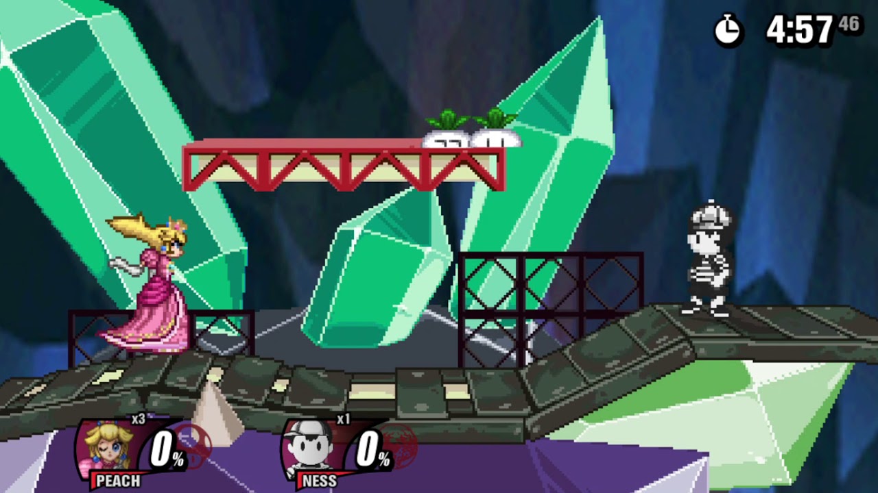 SSF2 Beta Classic Mode:Peach - YouTube