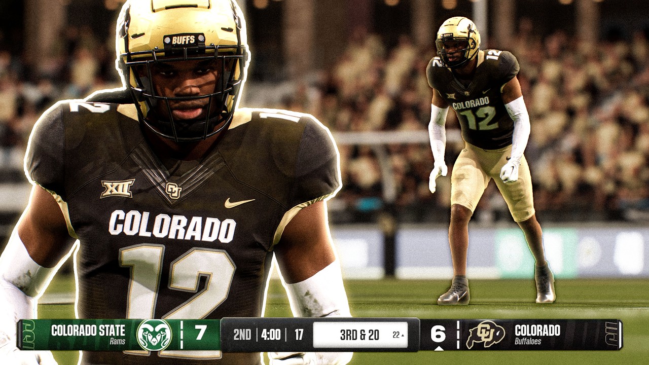 Travis Hunter is INSANE in College Football 25! - YouTube