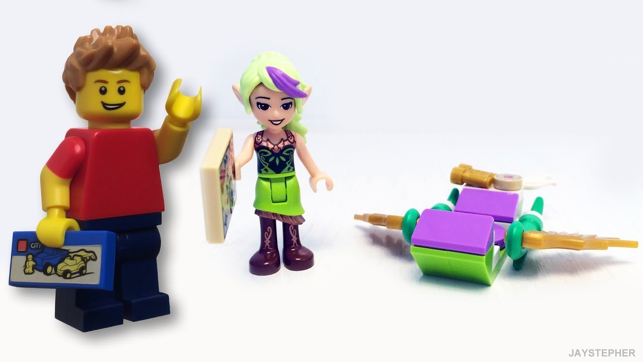 LEGO Elves: Sira's Adventurous Airglider (30375) Exploration - YouTube