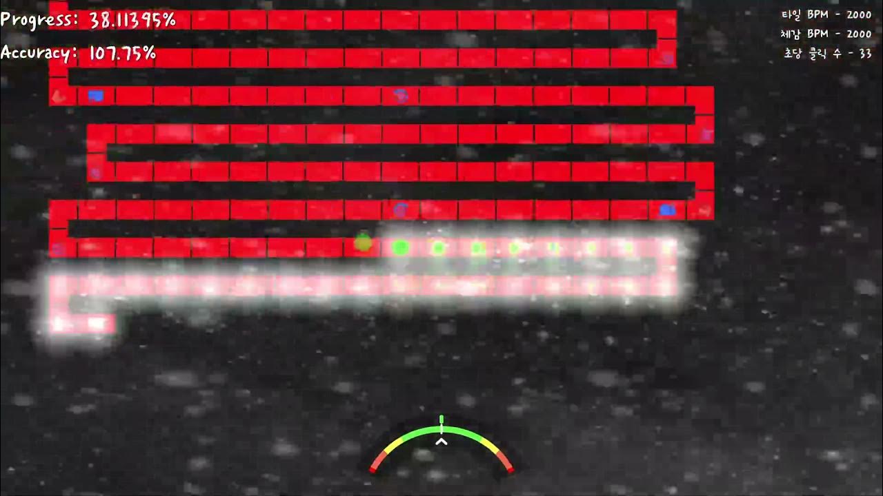 [ADOFAI] Kurokotei - 2000BPM MELODIC EXTRATONE [by 야채 & purple ball] - YouTube