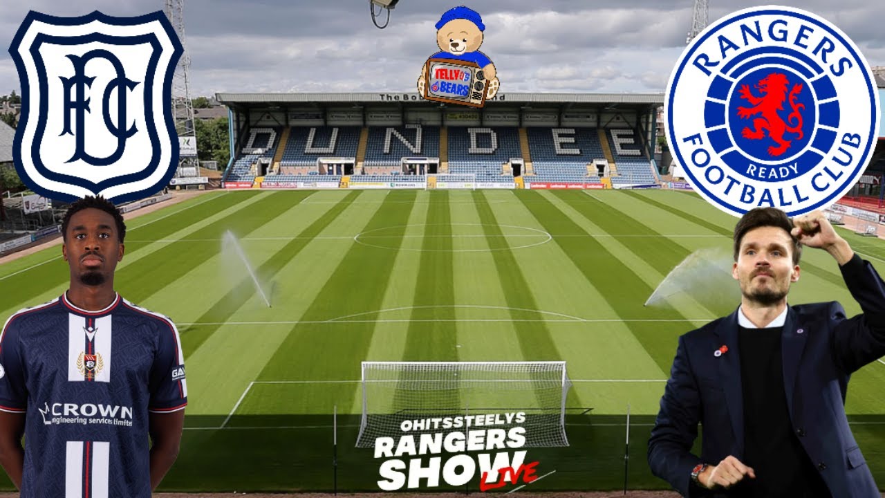 Dundee 0-3 Rangers FC | Live Watch Along & Highlights Reaction - YouTube