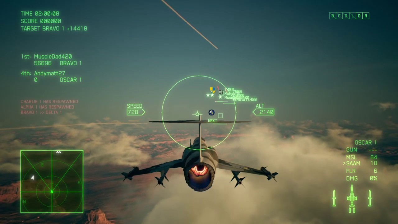 Ace Combat 7 Multiplayer Battle Royal #971 (Unlimited) - YouTube