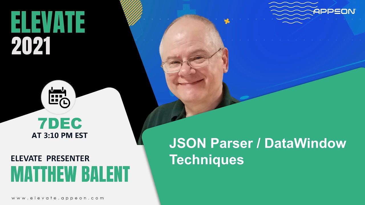 JSON Parser / DataWindow Techniques - YouTube