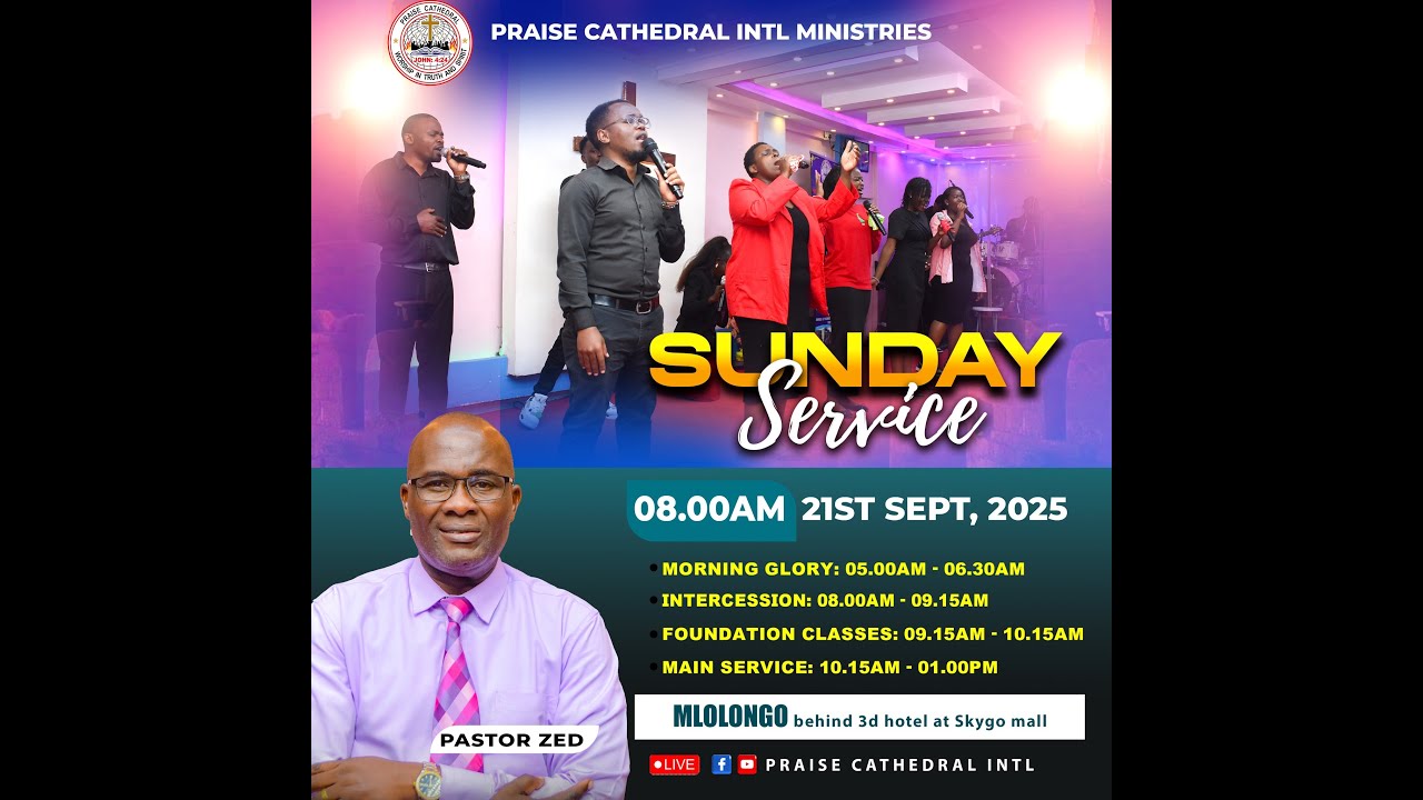 SUNDAY SERVICE | PRAISE CATHEDRAL INTL. | ON 21st SEPTEMBER 2025 - YouTube