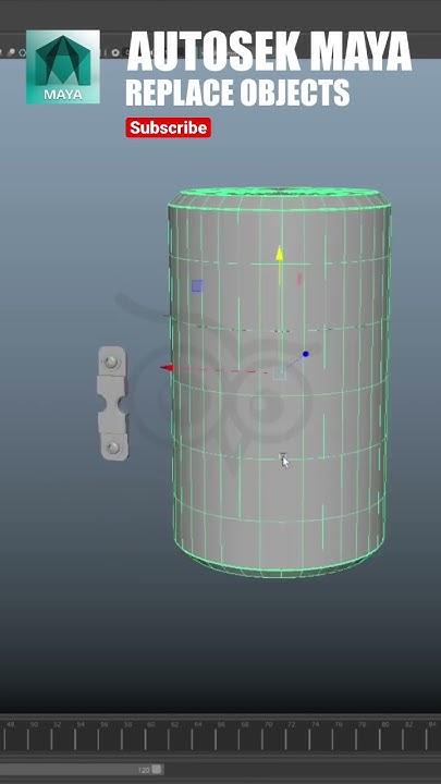 Replace objects in maya #shorts #ytshorts - YouTube