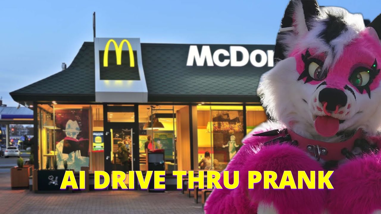 FURRY DOES DRIVE THRU AI PRANK - YouTube