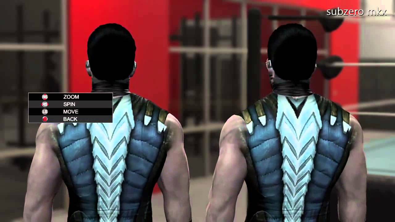 wwe 2k15 xb1 Mortal Kombat X CAW Predator & better Revenant Sub-Zero ...