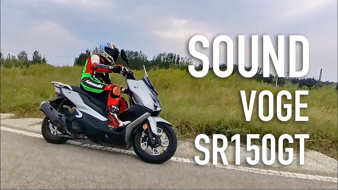4K I VOGE SR150GT Sound Display - YouTube
