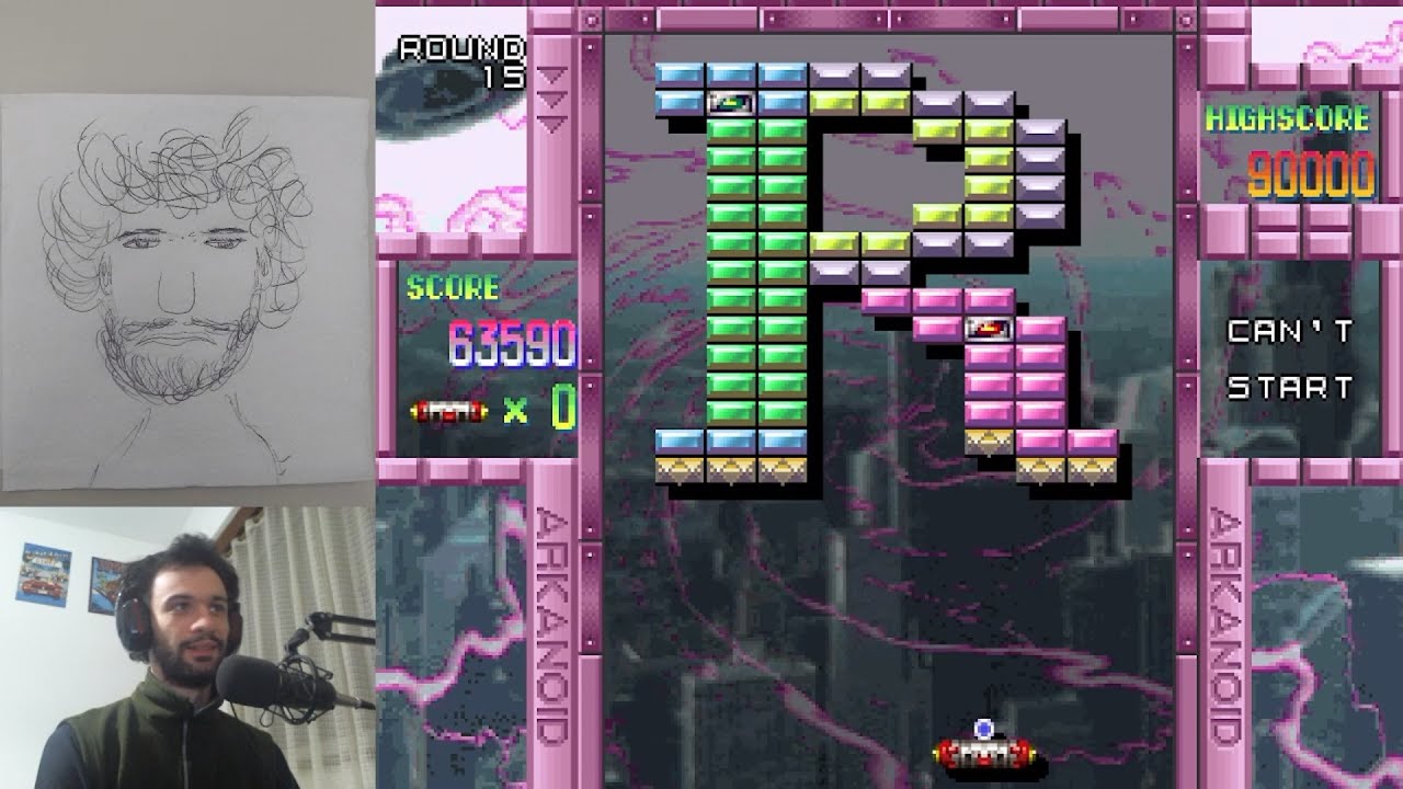Arkanoid R 2000 - Normal Arcade Mode Full Playthrough - YouTube