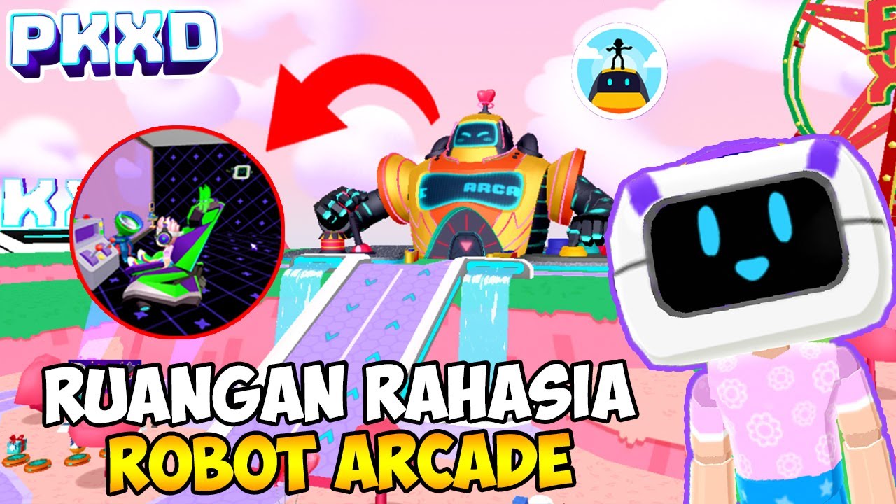 CARA MASUK RUANGAN PENGENDALI ROBOT PK XD - YouTube