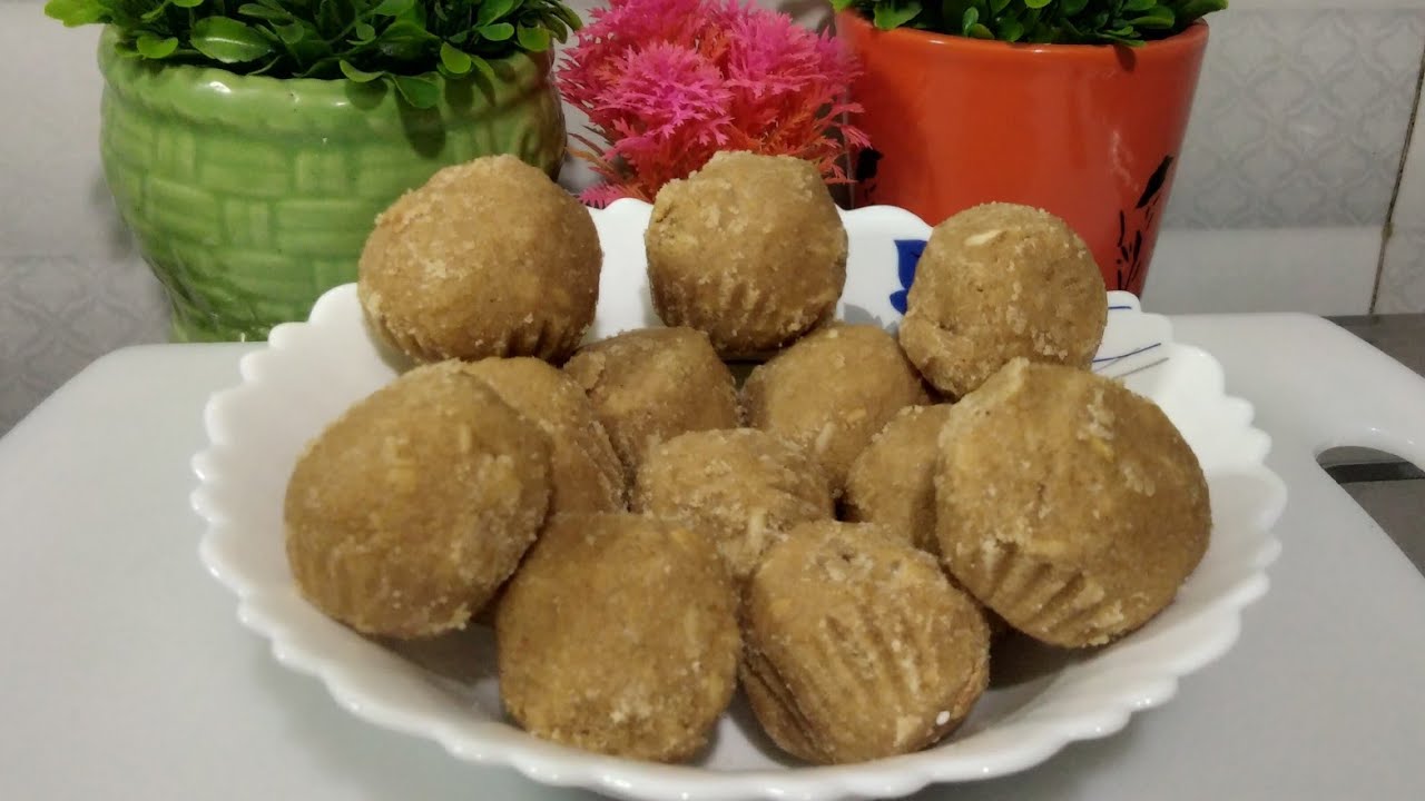 Anganwadi se milne wale panjiri se bne laddu | panjiri ke laddu ki ...