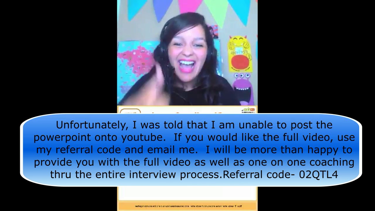 VIPKID demo lesson with powerpoint - YouTube