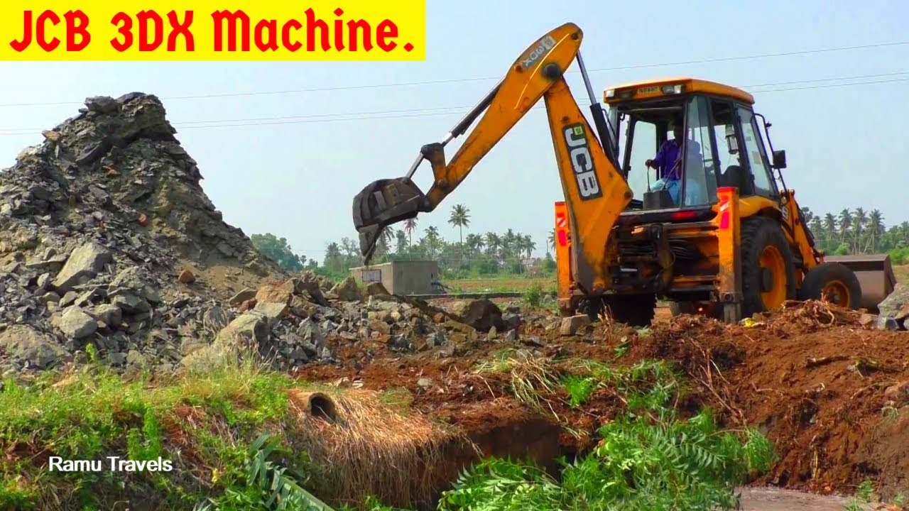 JCB 3DX Front and Back Move | JCB new Technology | How JCB Operate in ...