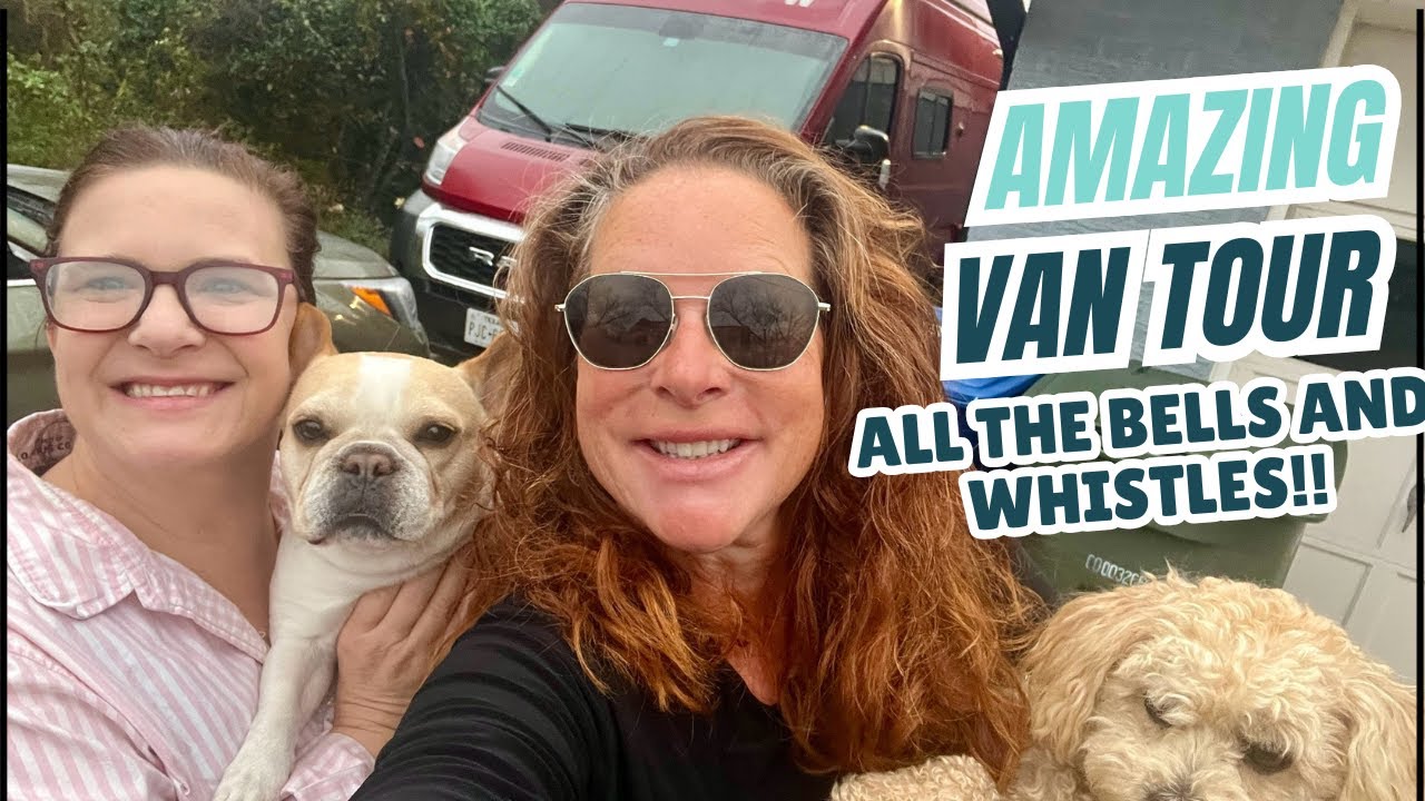 Stunning Van Tour with a Friend I Met on the Road! - YouTube