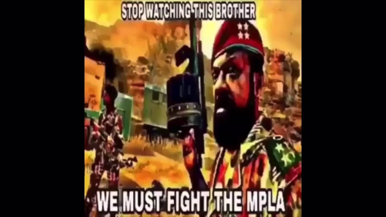 Stop watching this brother, we must fight the MPLA! - YouTube