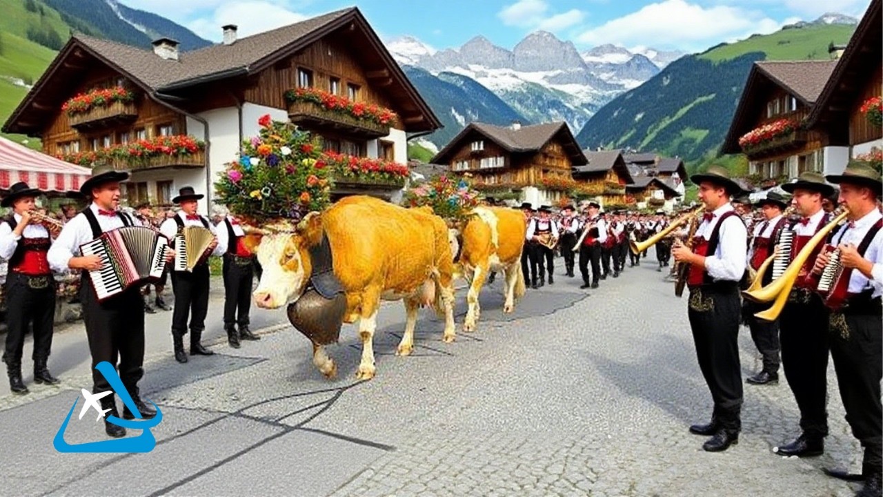 How Do People Live In The Swiss Alpine Villages? Natural Wonders Hidden ...