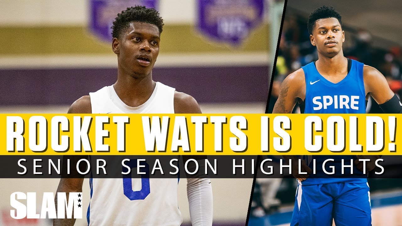 Rocket Watts is COLD! 😱 Senior Season Highlights! - YouTube