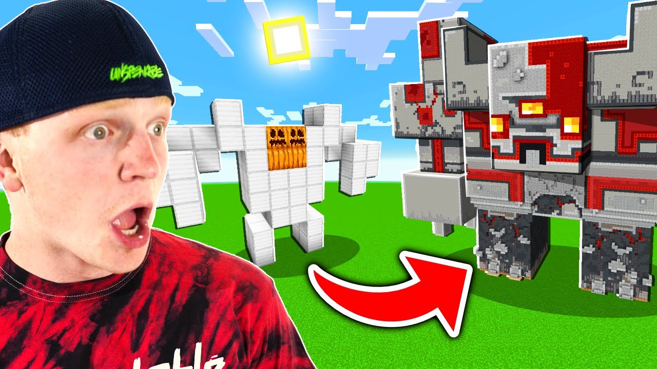How To Summon A SUPER Golem In MINECRAFT! - YouTube