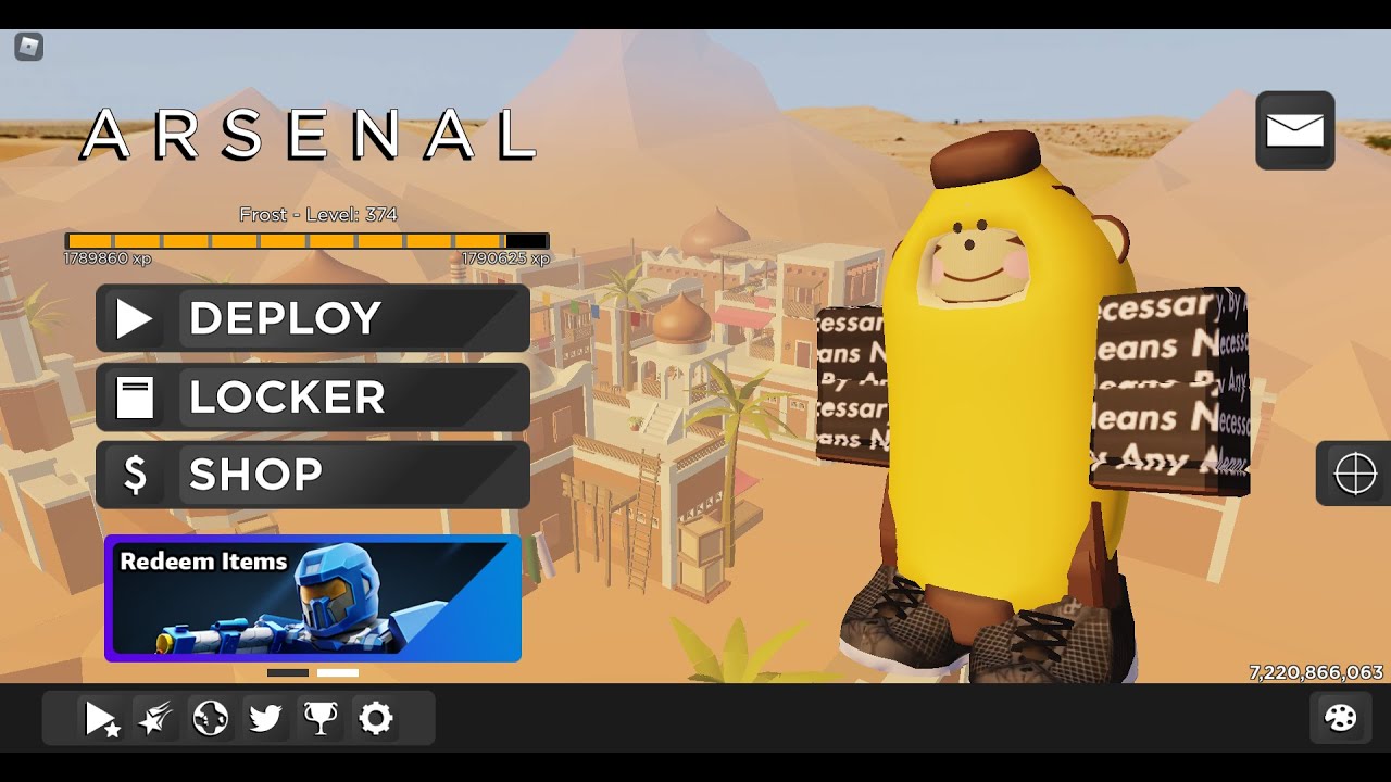 How To Get "Da Monky with Drip" in Arsenal! | ROBLOX Arsenal - YouTube