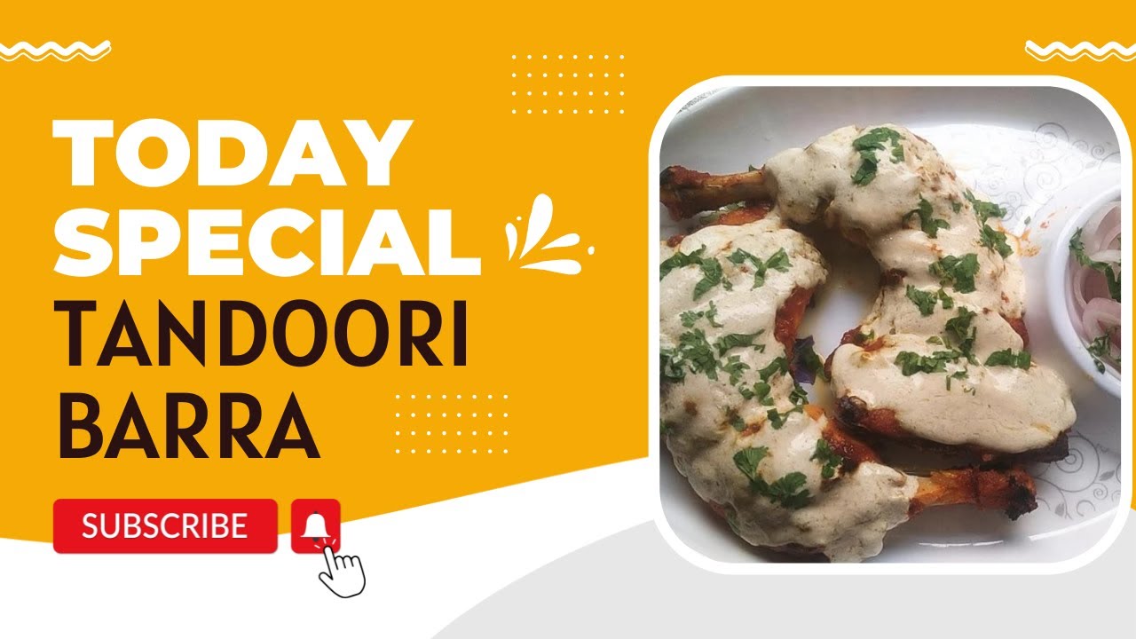 TANDOORI BARRA || TANGDI KABAB - YouTube