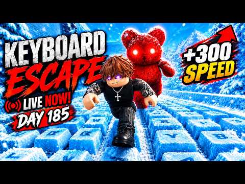 +1 Speed Keyboard Escape Live! New Update World 1 & World 2 All Stages 😱