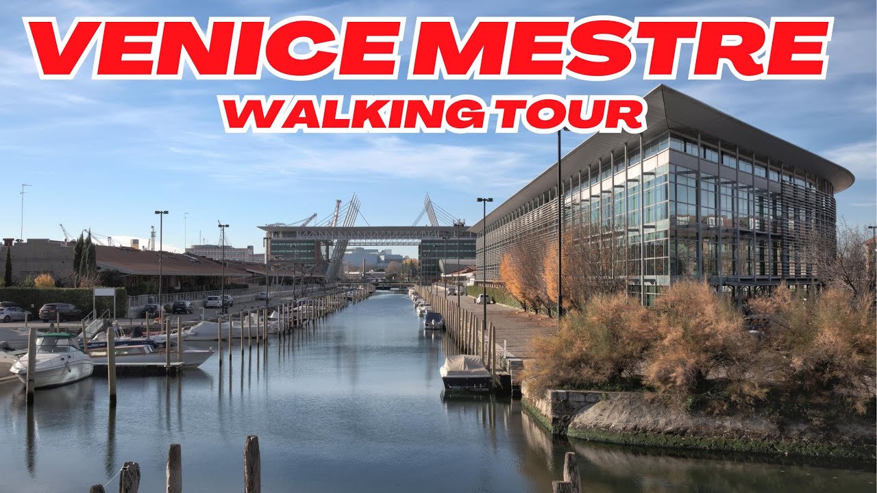 Venice Walking Tour | Venice Mestre Travel Guide 2024 in 4k - YouTube