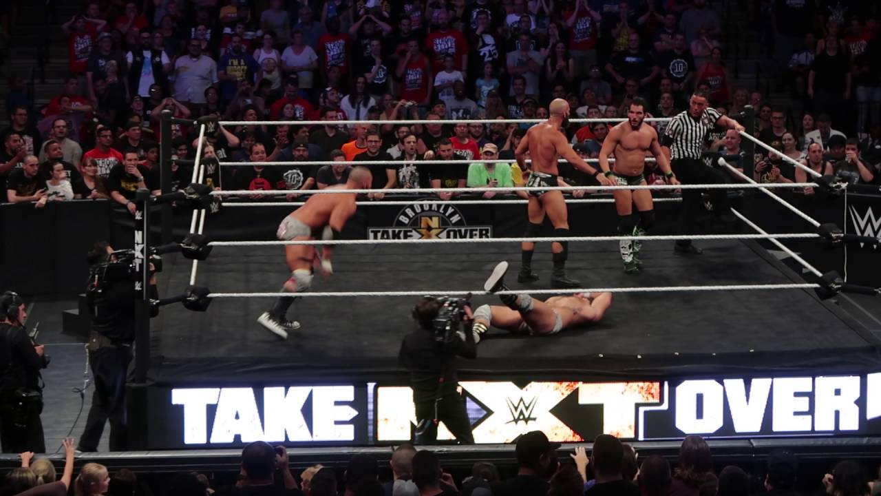 NXT TakeOver: Brooklyn II - The Revival vs DIY - Ending - YouTube
