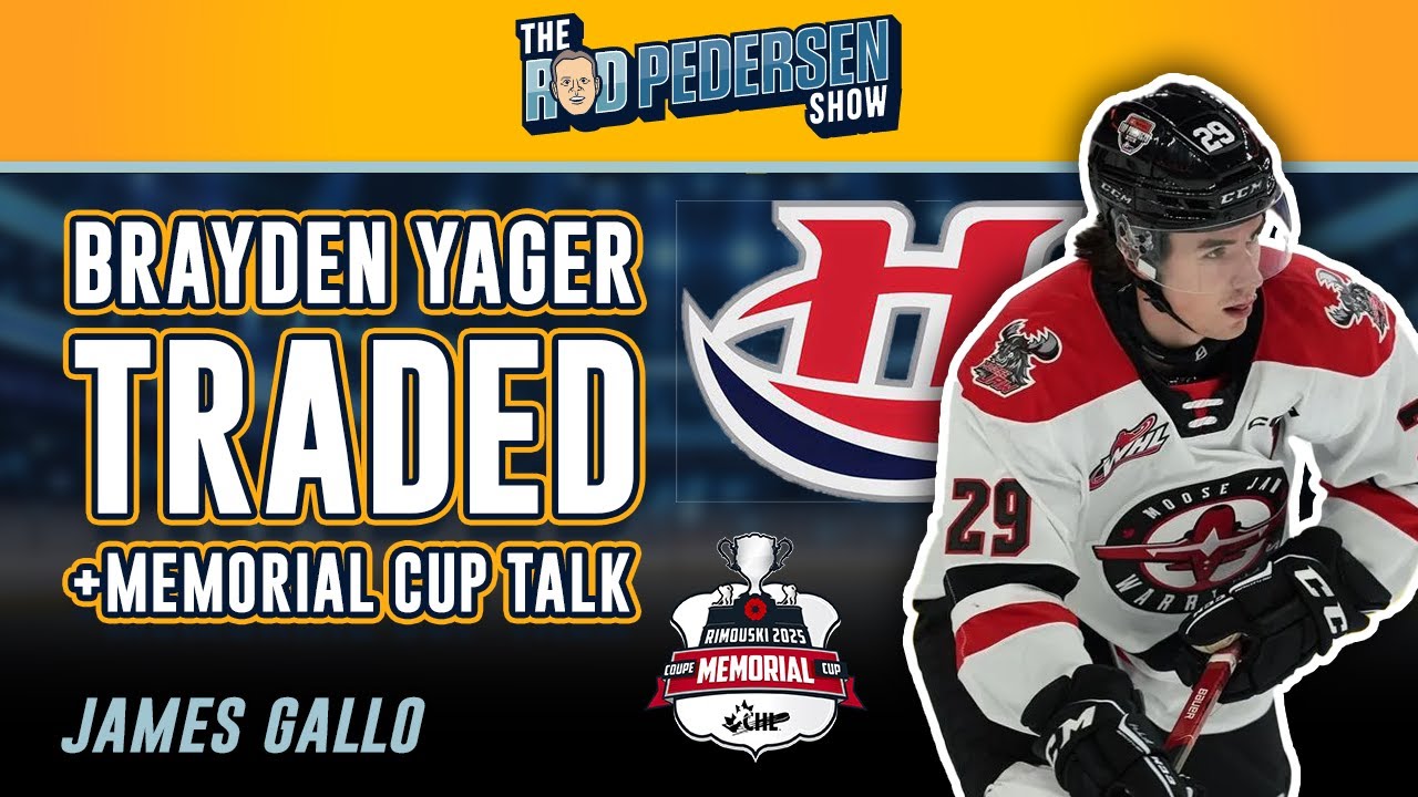Brayden Yager TRADED in the WHL!? Voice of the Moose Jaw Warriors James ...