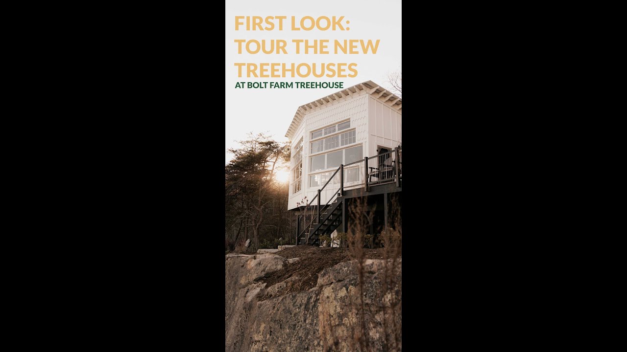 First Look: Tour the New Honeymoon Treehouses at Bolt Farm Treehouse in ...