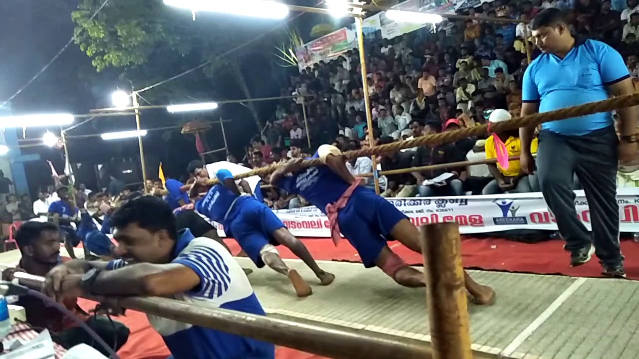 Ullanad & new friends thodupuzha - KERALA AMAZING TUG OF WAR , VADAM ...