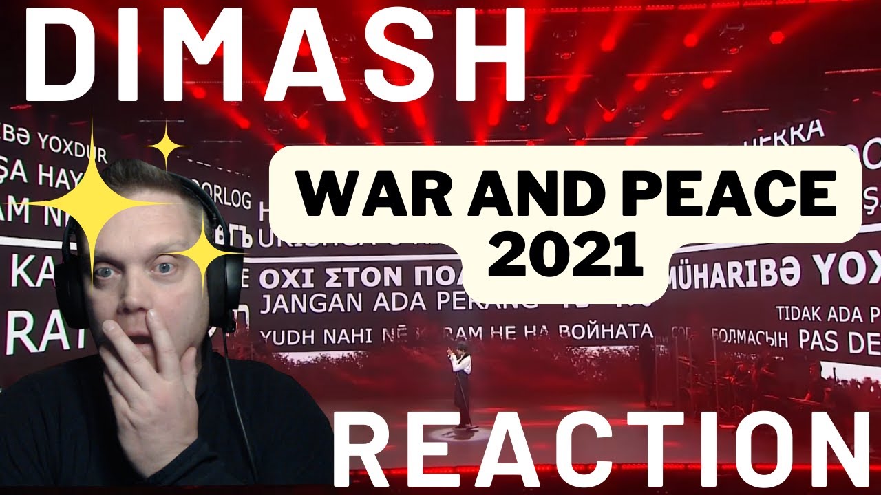 Recky reacts to: Dimash - War and Peace 2021 (Digital show) - YouTube