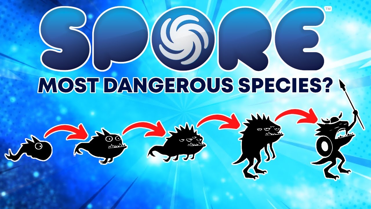 EVOLVING the MOST DANGEROUS Species Ever in Spore - YouTube