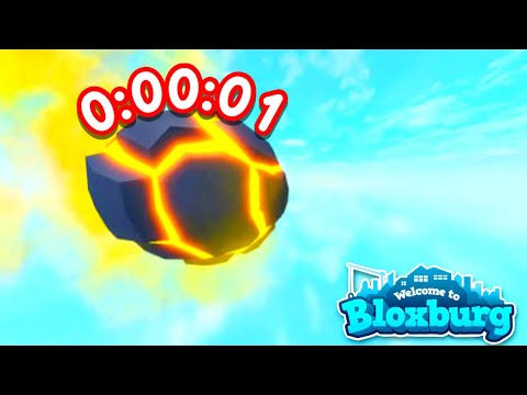 ☄️ A METEOR HIT BLOXBURG! *NEW MAP UPDATE* - YouTube