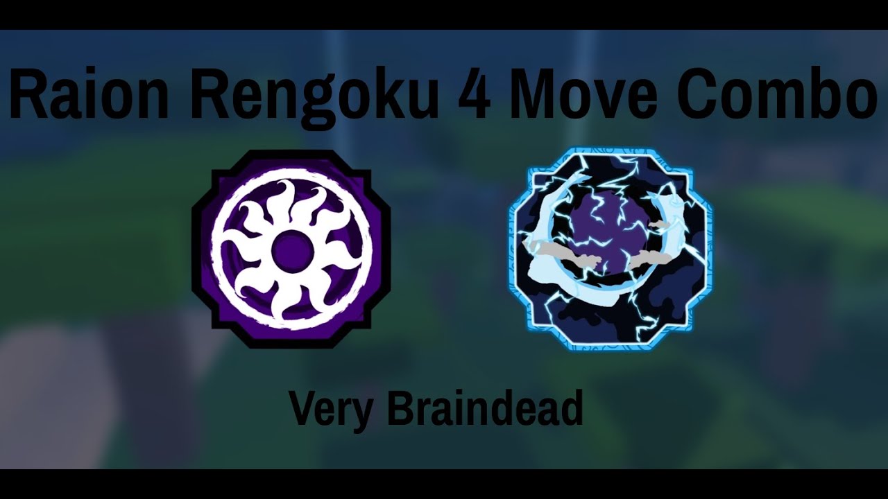 Raion Rengoku Braindead One Shot Combo | Shindo - YouTube