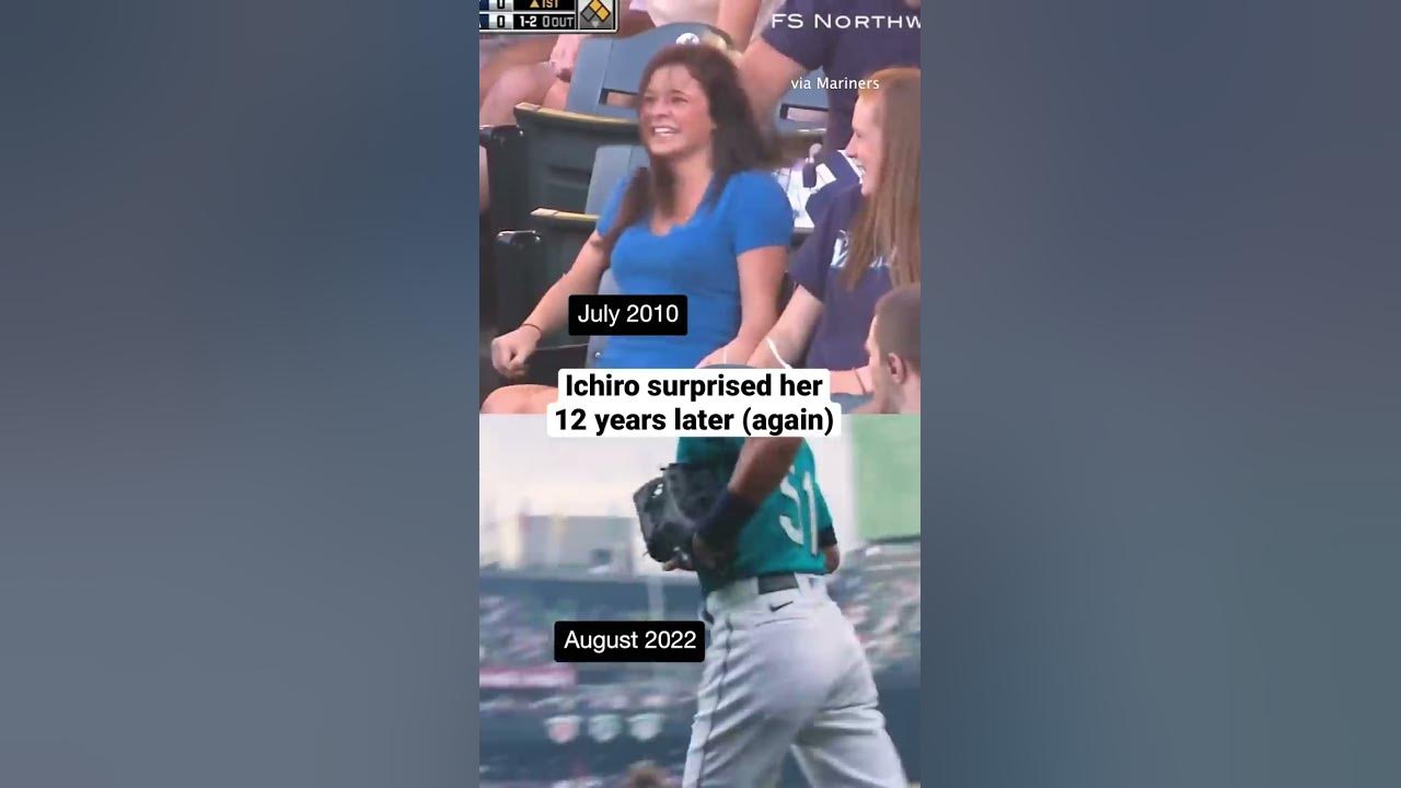 Ichiro Girl” Returns To Seattle And Is Surprised By Ichiro Once Again Youtube