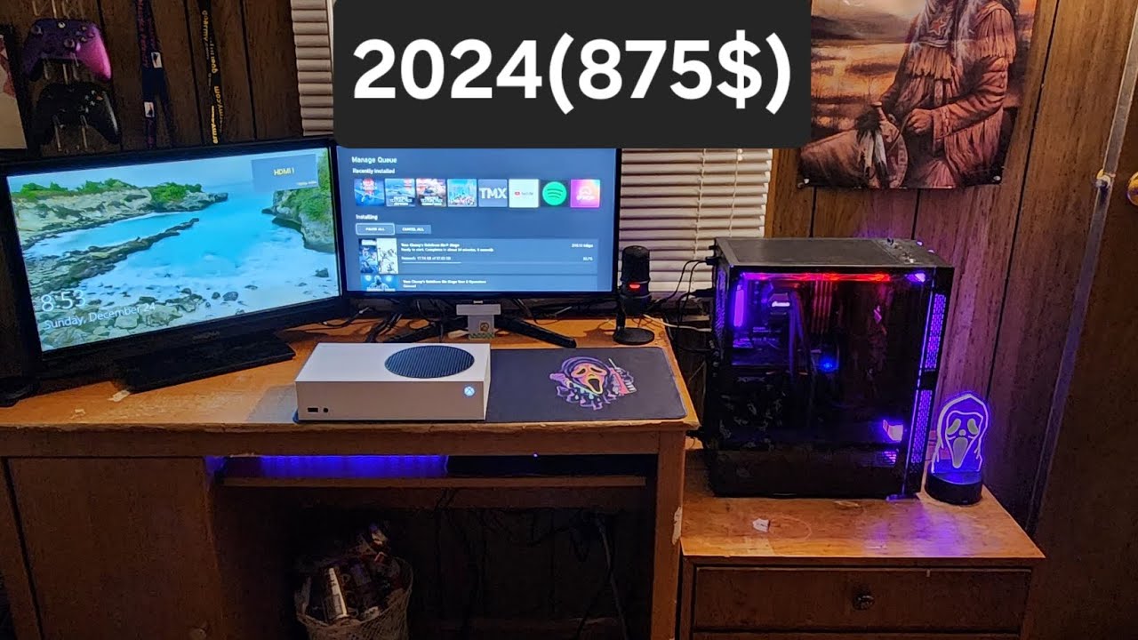 my 2024 room tour/setup - YouTube