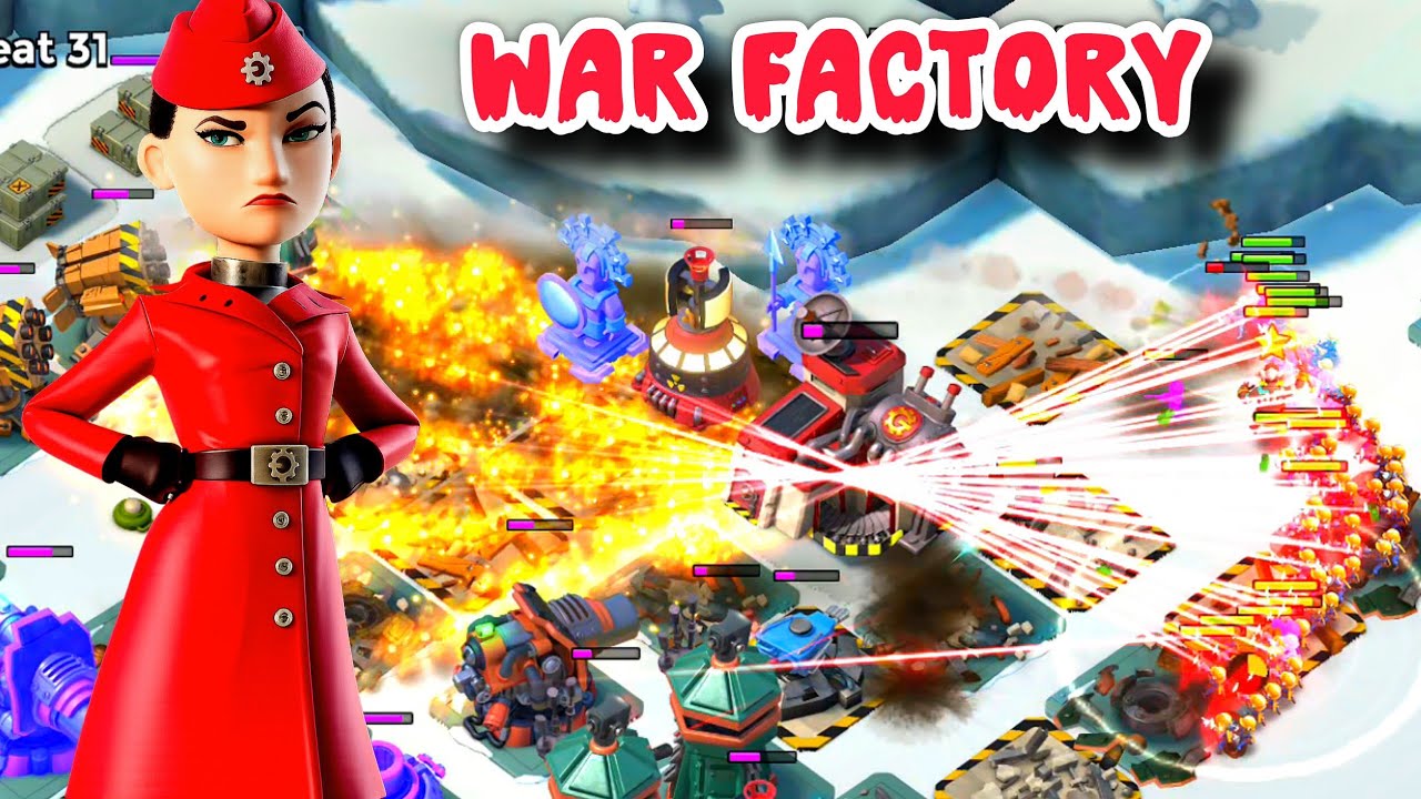 This Laser Attack Melted the War Factory 😳 | Boom Beacy - YouTube