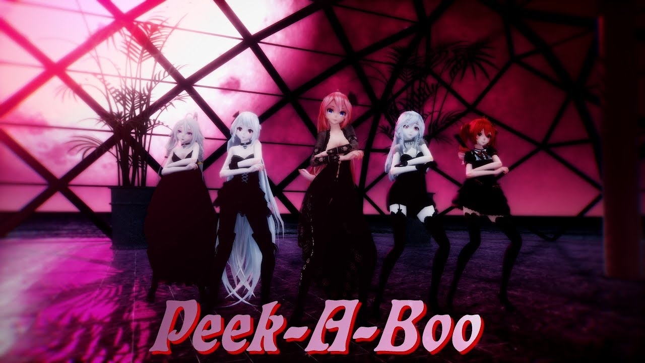≡MMD≡ IA.Tei.Luka.Teto.Haku - 피카부 (Peek-A-Boo) [4KUHD60FPS][Eng Sub ...