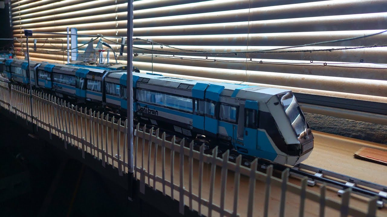 South african S scale Model trains - YouTube