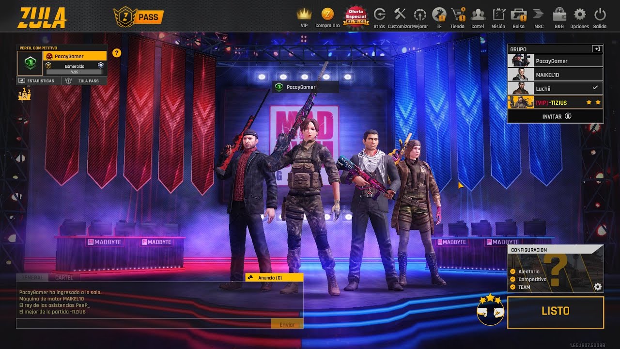 ZULA||| PARTIDA EN COMPETITIVO - YouTube