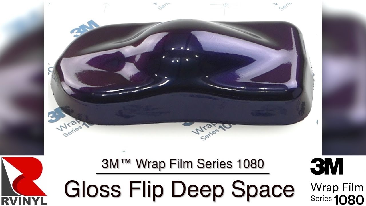 3M™ Wrap Film Series 1080 - Gloss Flip Deep Space Vinyl - YouTube