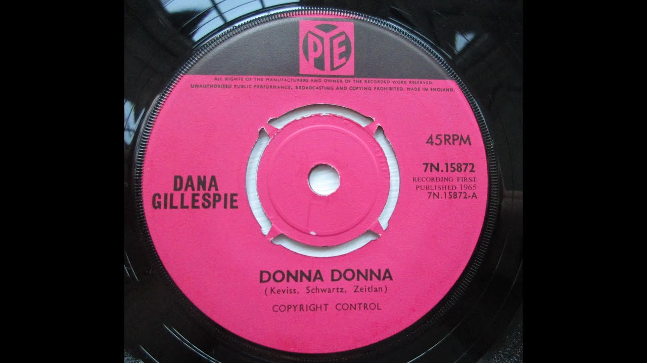 Dana Gillespie – Donna Donna ___ Great UK 60's Pop/Folk - YouTube