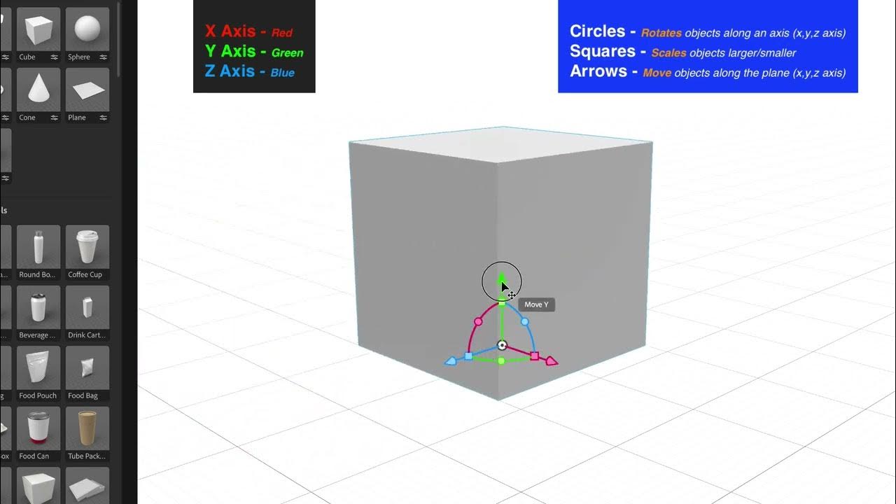 learning adobe dimension from scratch part 2 - YouTube